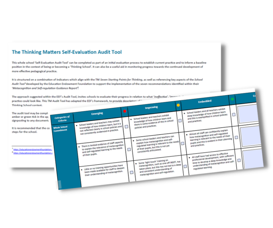 How do you assess your school’s progress? - Thinking Matters